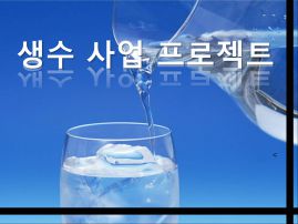  생수사업,물,마케팅,브랜드,브랜드마케팅,기업,서비스마케팅,글로벌,경영,시장,사례,swot,stp,4p-1페이지