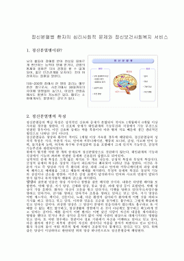  정신분열-1페이지