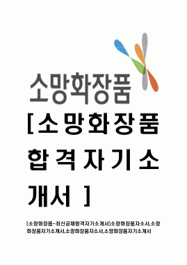 [소망화장품-최신공채합격자기소개서] 소망화장품자소서,소망화장품자기소개서,소망화장품자소서,소망화장품자기소개서-1페이지