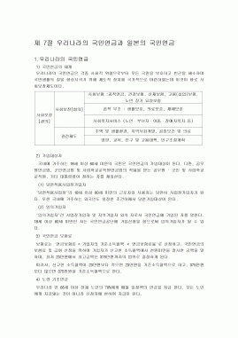 사회보장론과제-국민연금 7절8절-1페이지