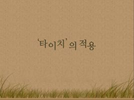 타이치의 적용-1페이지