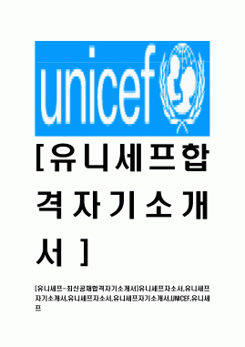 [유니세프-최신공채합격 자기소개서] 유니세프자소서,유니세프자기소개서,유니세프자소서,유니세프자기소개서,UNICEF,유니세프-1페이지