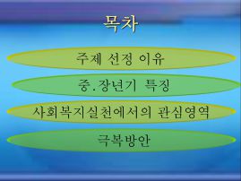 인간행동과 사회환경 중장년기ppt-1페이지