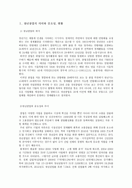 청년창업의 의미와 중요성, 현황, 박근혜정부의 청년창업 추진 전략 및 청년창업 활성화를 위한 과제-1페이지