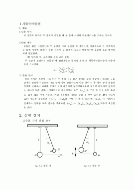 충돌진자 실험-1페이지