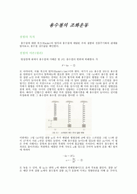 용수철의 조화운동-1페이지