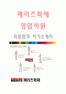 메리츠화재 (영업사원-최종합격자) 메리츠화재 자기소개서,메리츠화재 자소서,메리츠화재 채용정보-1페이지