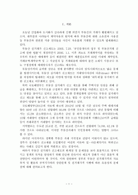 부동산 실거래가격 시행에 따른 유용성과 문제점에 대해-1페이지