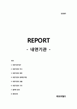 [일반 물리] 내연기관 (내연기관의 역사, 종류, 종류별 특징, 효율, 구조, 열역학 법칙, 엔트로피)-1페이지