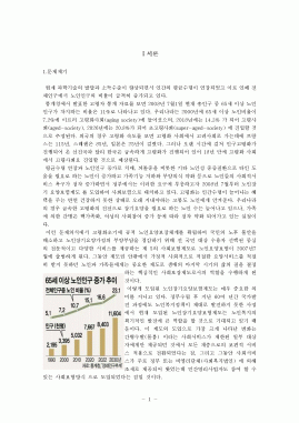  노인 장기 요양보험제도에 관하여-1페이지