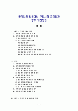 공기업의 민영화(民營化)의 추진시의 문제점과 향후 개선방안-1페이지