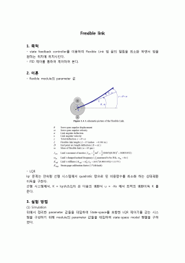 자동제어실험 - flexible link-1페이지