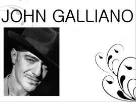 [디자인의이해] 디자이너 조사 - 존갈리아노 (JOHN GALLIANO).ppt-1페이지