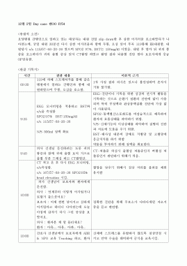 응급실 컨퍼런스 케이스 스터디 case study (SAH(지주막하 출혈), 복부팽만, 뇌졸중, 충수돌기염, 장폐색증, 증상, 진단, 검사)-1페이지