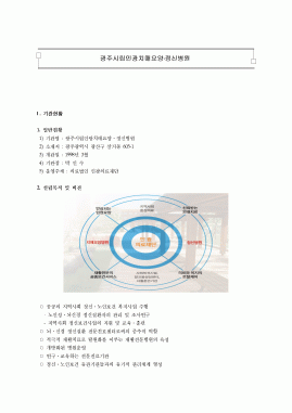 광주 시립 인광치매요양 정신병원 기관 방문보고서 -1페이지