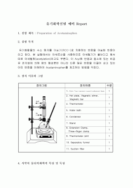 Acetaminophen 예비-1페이지