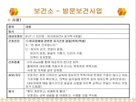 [지역사회간호학][보건소사업][정신보건사업][결핵관리사업][영유아예방접종][건강증진]문헌고찰-1페이지