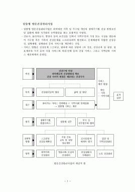 [지역사회간호학][방문건강관리사업][지역사회사업]장점, 내용, 역할, 관리지침-1페이지