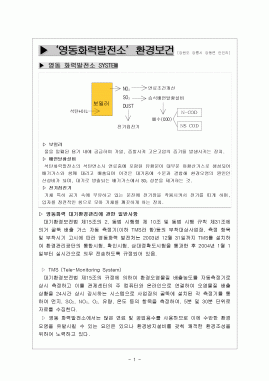 사업장 환경보건에 관한 레폿-1페이지