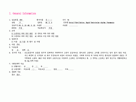 CCU케이스 (진단명 : Atrial Fibrillation, Rapid Ventricular rhythm, Pneumonia)-1페이지