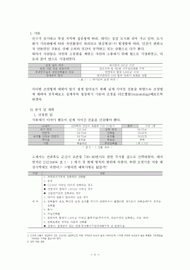 조경면적 비교 조사-1페이지