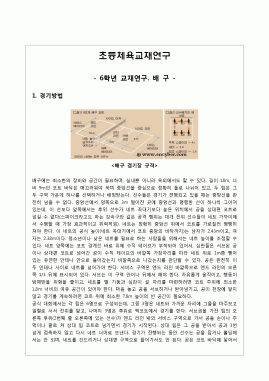 초등체육 교재연구(학년별/1종목)-1페이지