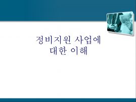 정부지원 사업에 대한 이해-1페이지