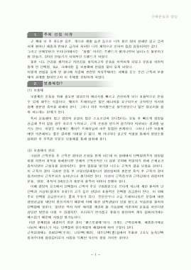 [식품과 영양] 보충제와 헬스의 관계-1페이지