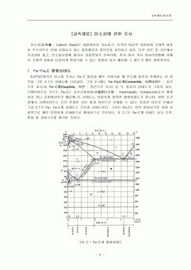 [금속재료] 탄소강에 관한 조사-1페이지