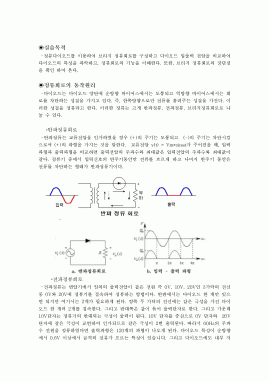 전기전자 실험 - 브리지정류회로 결과 보고서-1페이지