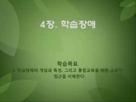 학습장애 개념 원인 특석 교육적접근-1페이지