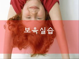 (보육실습) 보육실습생의 역할, 보육실습의 기록과 평가 PPT 파워포인트 프레젠테이션-1페이지