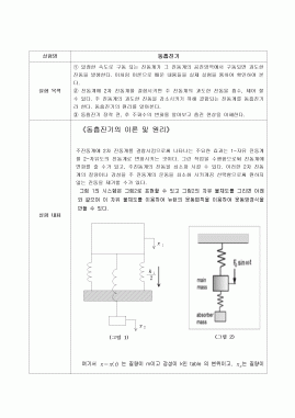 공학실험 - 동흡진기를 이용한 실험-1페이지