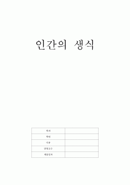 인간의 생식(生殖) (생식이란?, 유성생식과 무성생식, 남성의 생식계, 여성의 생식계, 인간의 생식활동)-1페이지