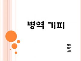 [5분 스피치] 병역 기피의 실태와 사례와 병역 기피 문제 해결방안-1페이지