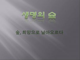 [NGO기관] NGO기관 생명의 숲 국민운동의 소개, 철학, 활동내용 사업분석, 기관분석, 각 기관 비교 분석 등-1페이지