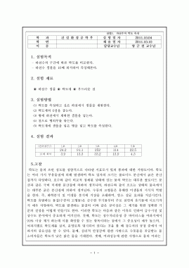 하천수 탁도 측정 레포트-1페이지