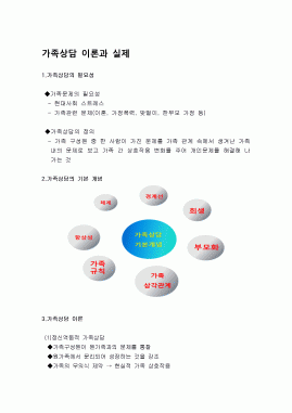 가족상담 이론과  실제-1페이지