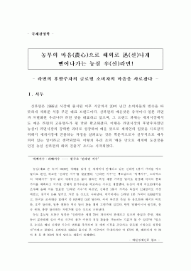 국제경영학 - 농심 신라면 분석-1페이지