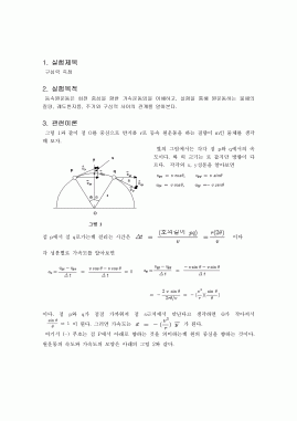 일반물리 실험 -구심력 측정-1페이지