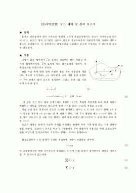 [물리학실험] 토크 예비 및 결과 보고서-1페이지