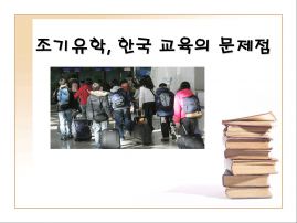 조기유학, 한국 교육의 문제점-1페이지