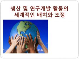 글로벌 기업의 경영관리,글로벌기업의 조직구조와 인적자원관리 ppt자료-1페이지