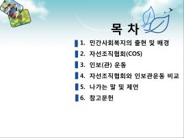 자선조직협회(COS)_자선조직협회와 인보관운동 비교,민간사회복지-1페이지