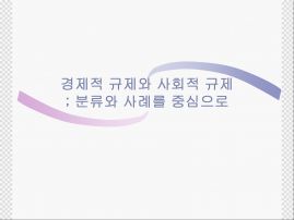 독과점 경제적 규제정책 불공정거래 경제적 규제정책-1페이지