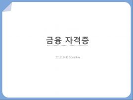 금융 자격증 FRM 자료 ppt-1페이지