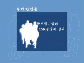 무역경영,글로벌경영,csr,브랜드마케팅,서비스마케팅,글로벌경영,사례분석,swot,stp,4p 레포트-1페이지