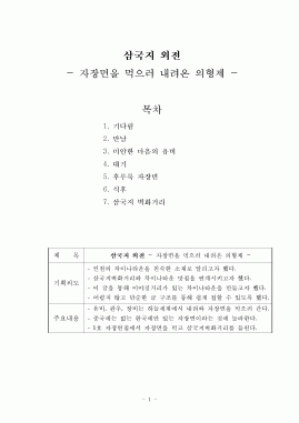 [스토리텔링 참고용 - 공모전 출품작] 삼국지 외전(三國志外傳) - 자장면을 먹으러 내려온 의형제 (인천광역시 중구)-1페이지