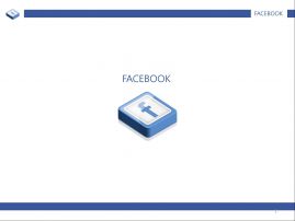 [ 페이스북 (Facebook) 기업 경영전략 분석 ] 페이스북 기업분석및 경영전략분석과 페이스북 IT전략 분석.PPT자료-1페이지