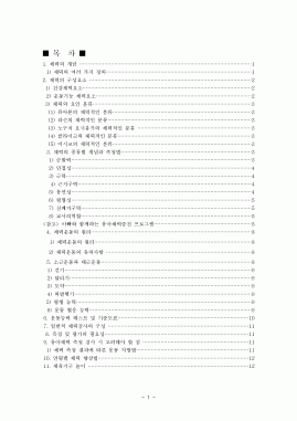 유아체육 “체력” (체력의 개념, 체력의 구성요소, 체력의 종류별 개념과 측정법, 체력운동의 원리, 운동능력 및 체력검사, 유아체력, 연령별 체력 향상법, 체육기구 놀이)
-1페이지